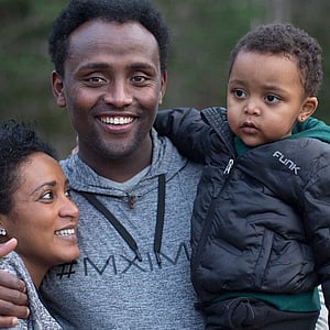 Tedros återförenades med familjen